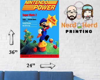 Nintendo Power Cover - Etsy