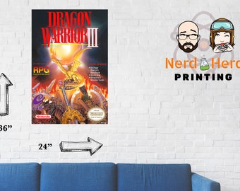 Dragon Warrior Iii Box - Etsy