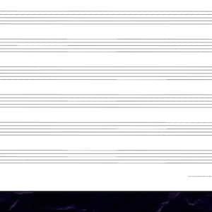 Printable Manuscript Paper With Title Date US Letter A4 12 Staff Blank ...