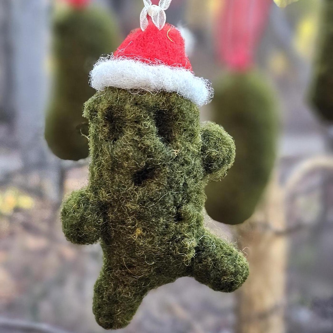 Dancing Pickle Ornament - Etsy