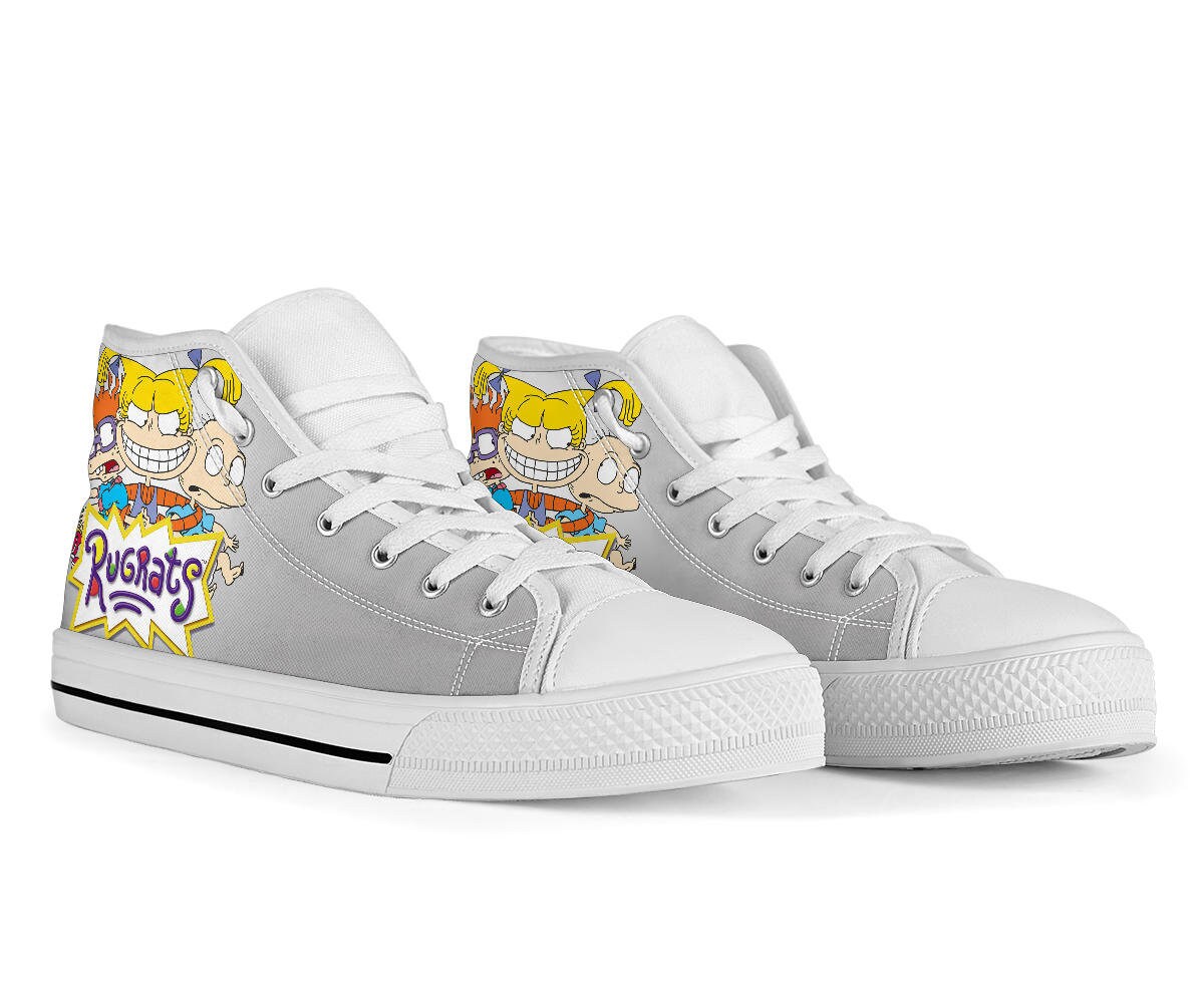 Rugrats High Top Shoes, Custom Movie Shoes, Rugrats Shoes