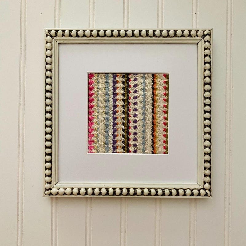 Framed Textile Art - Etsy