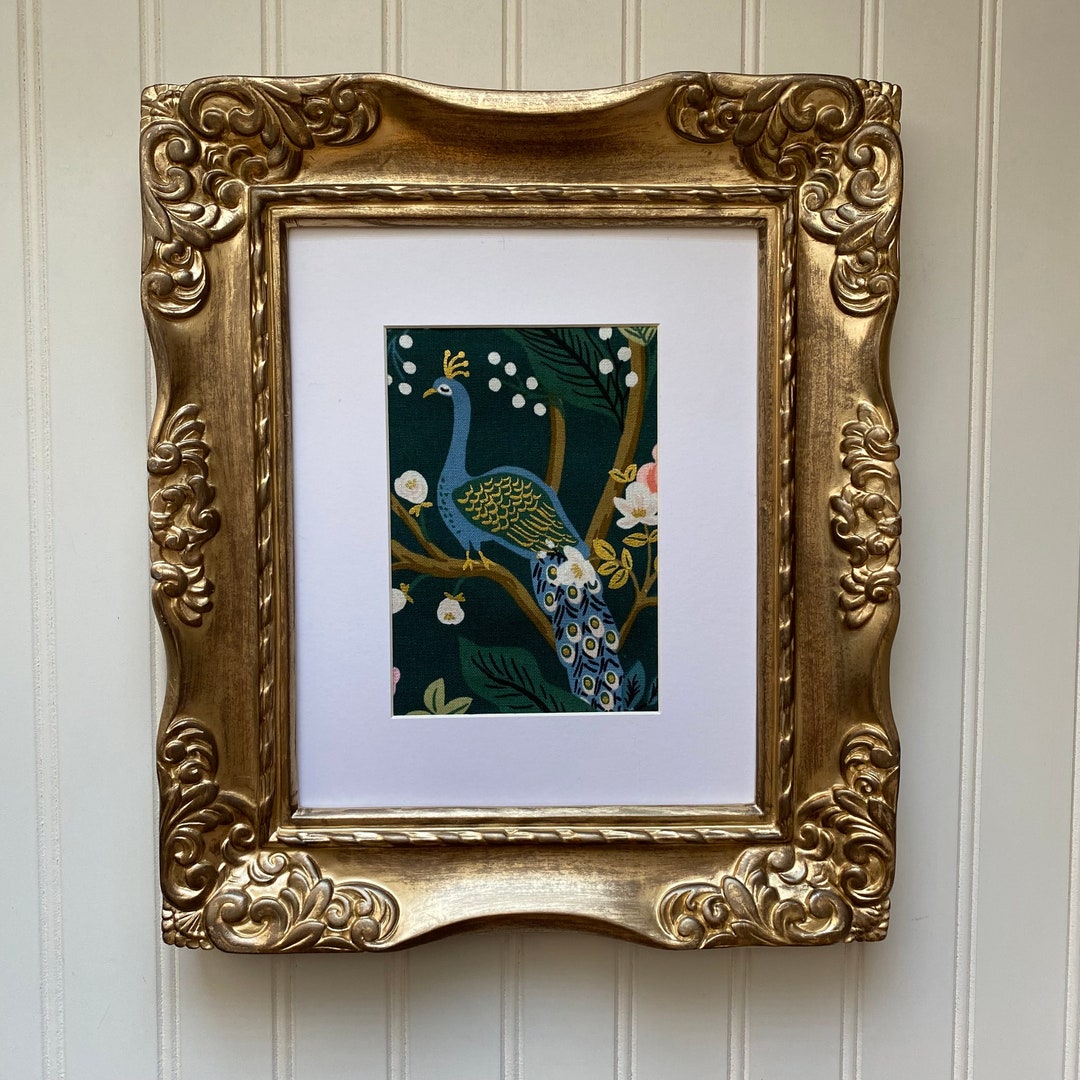 Rifle Paper Co. Peacock Fabric Wall Hanging Peacock Wall Art - Etsy