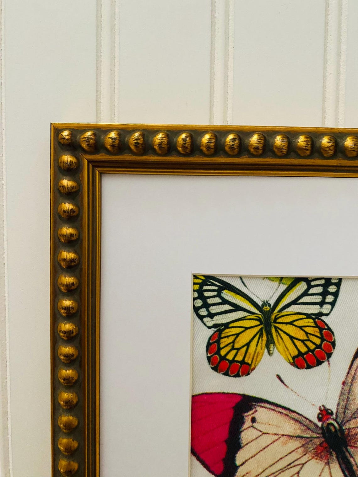 Katie Kime Metamorphosis Fabric Wall Art Butterfly Wall Hanging Textile ...