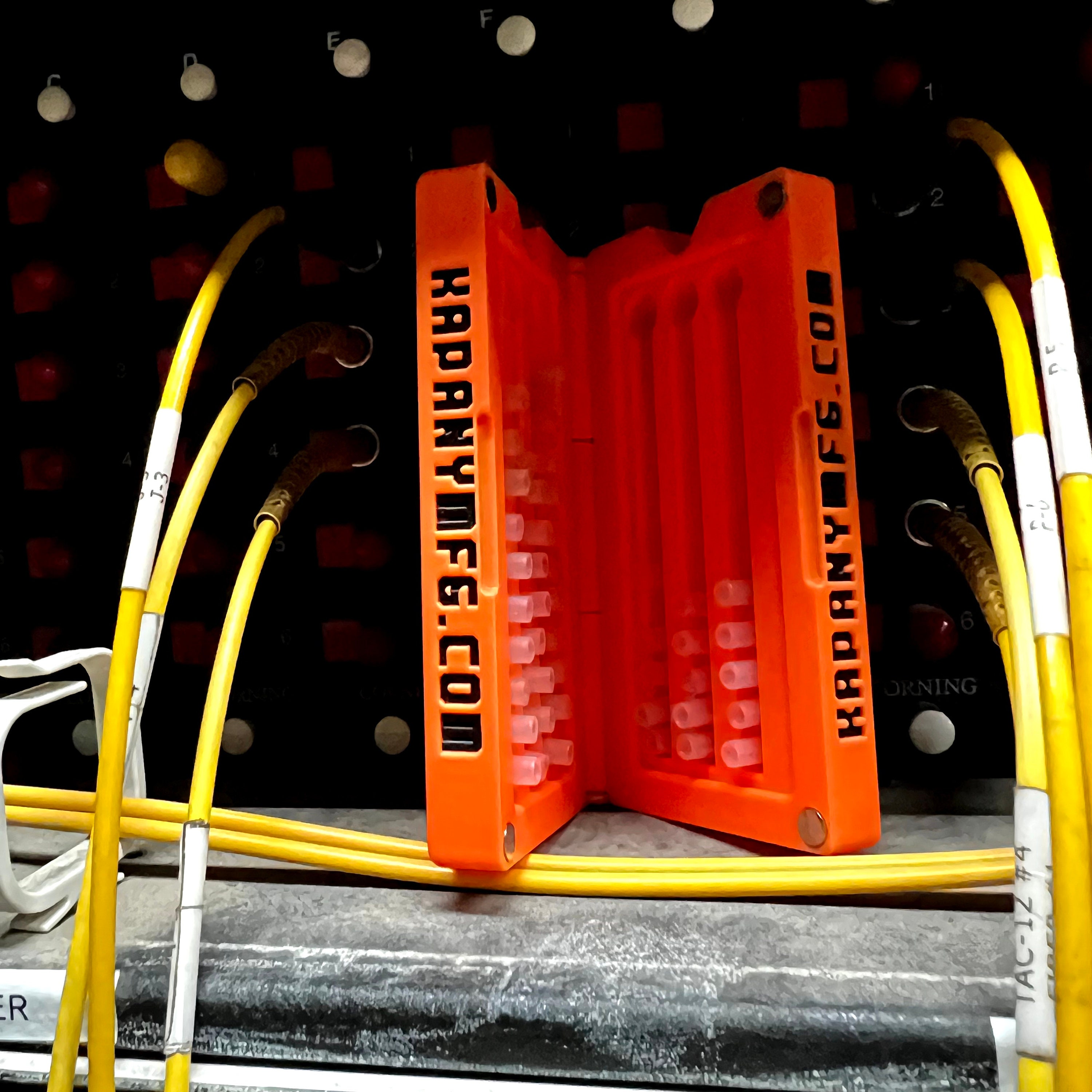 Fiber Buddy-3d Printed Fiber Optic Dust Cap Holder: Organizer & Storage ...