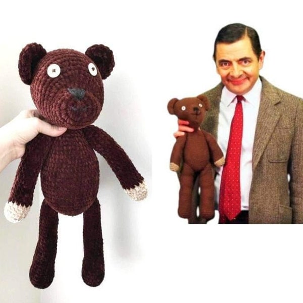 Mr Bean Teddy - Etsy