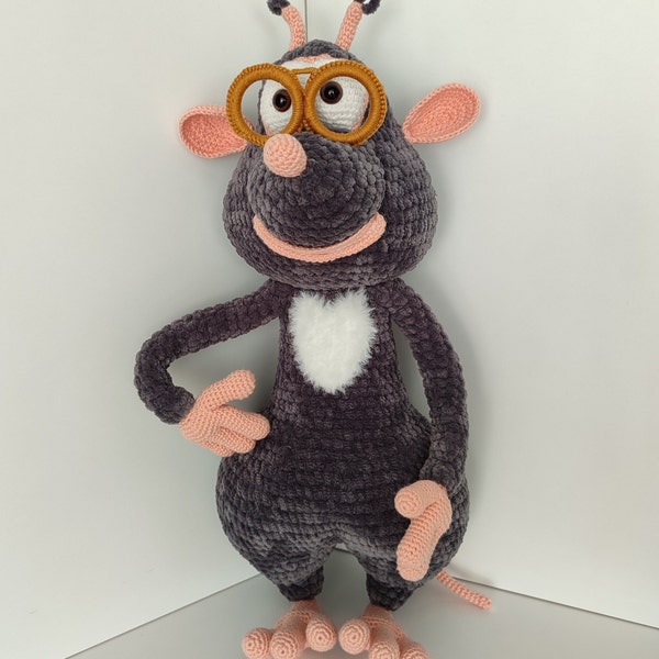 Stuffed Mouse - Etsy