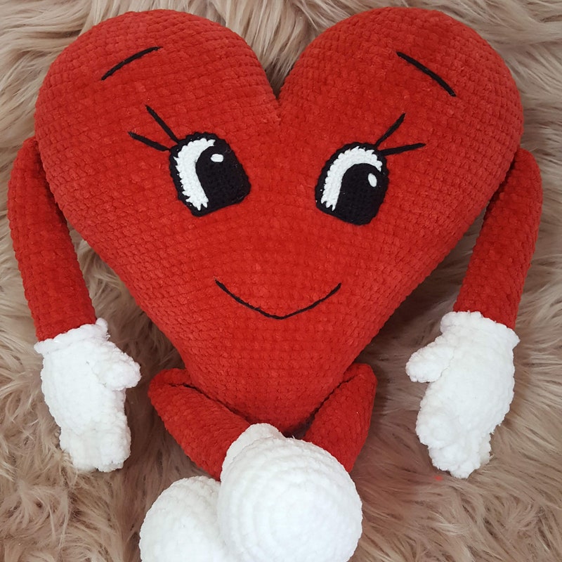 Heart Pillow - Etsy