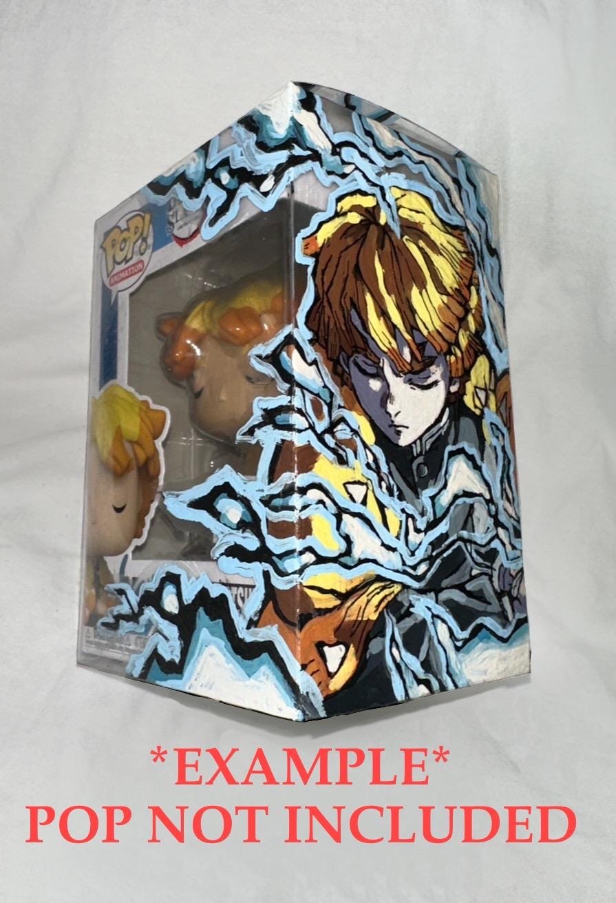 Custom Funko Pop Painted Protectors, Collectible, Hand Painted, Gift ...