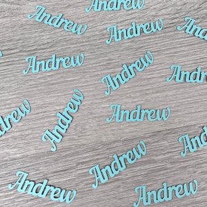 Personalized Name Confetti, Graduation Confetti, Custom Name Confetti ...