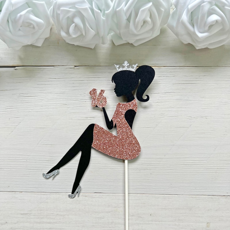 Sitting Girl Cake Topper - Etsy
