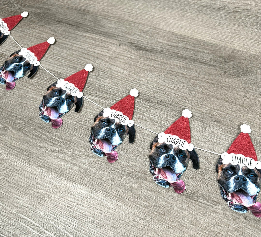 Custom Christmas Banner, Custom Face Banner, Santa Banner, Christmas ...