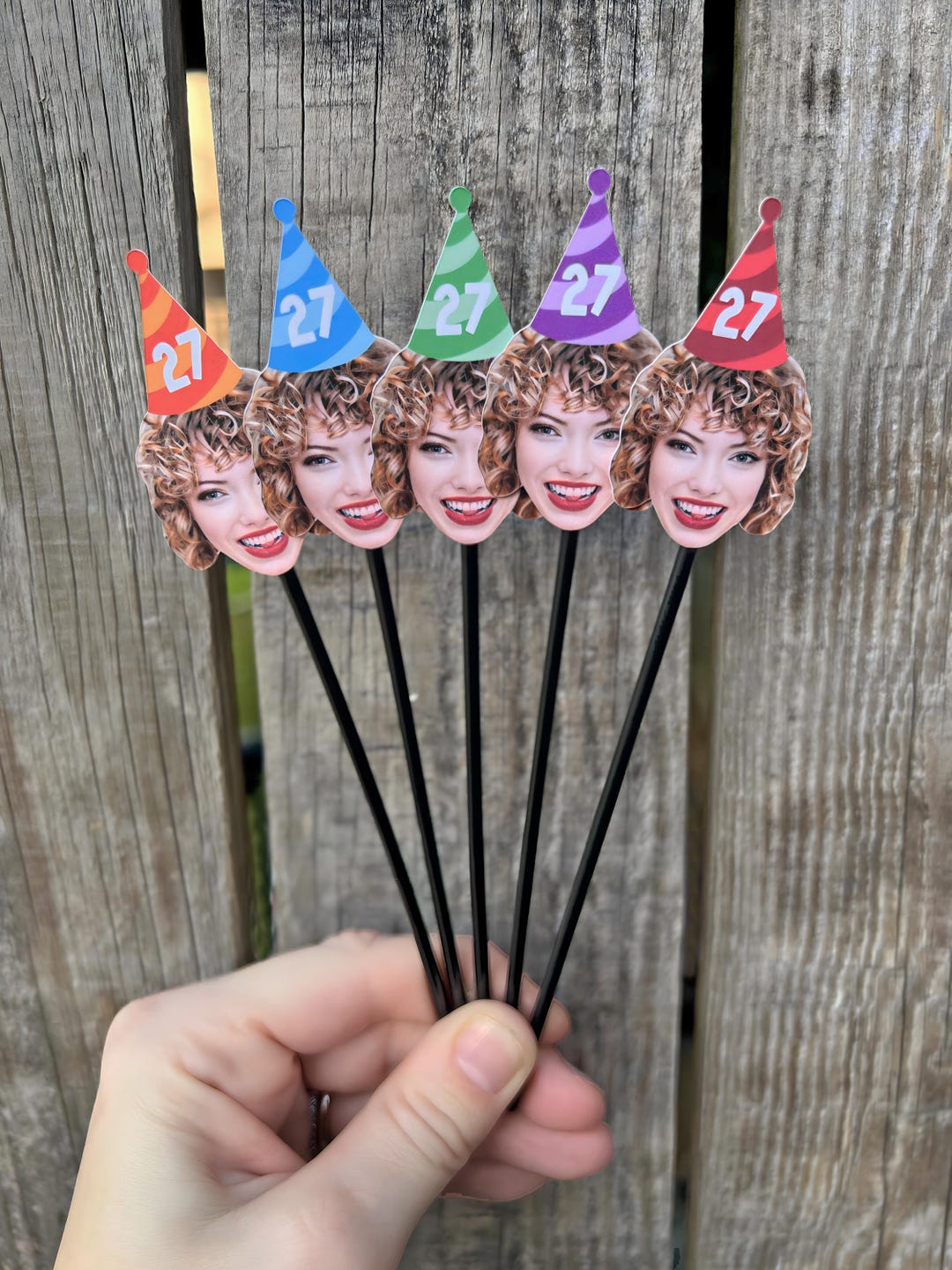 Custom Face Drink Stirrers, Photo Cocktail Drink Stirrers, Custom ...