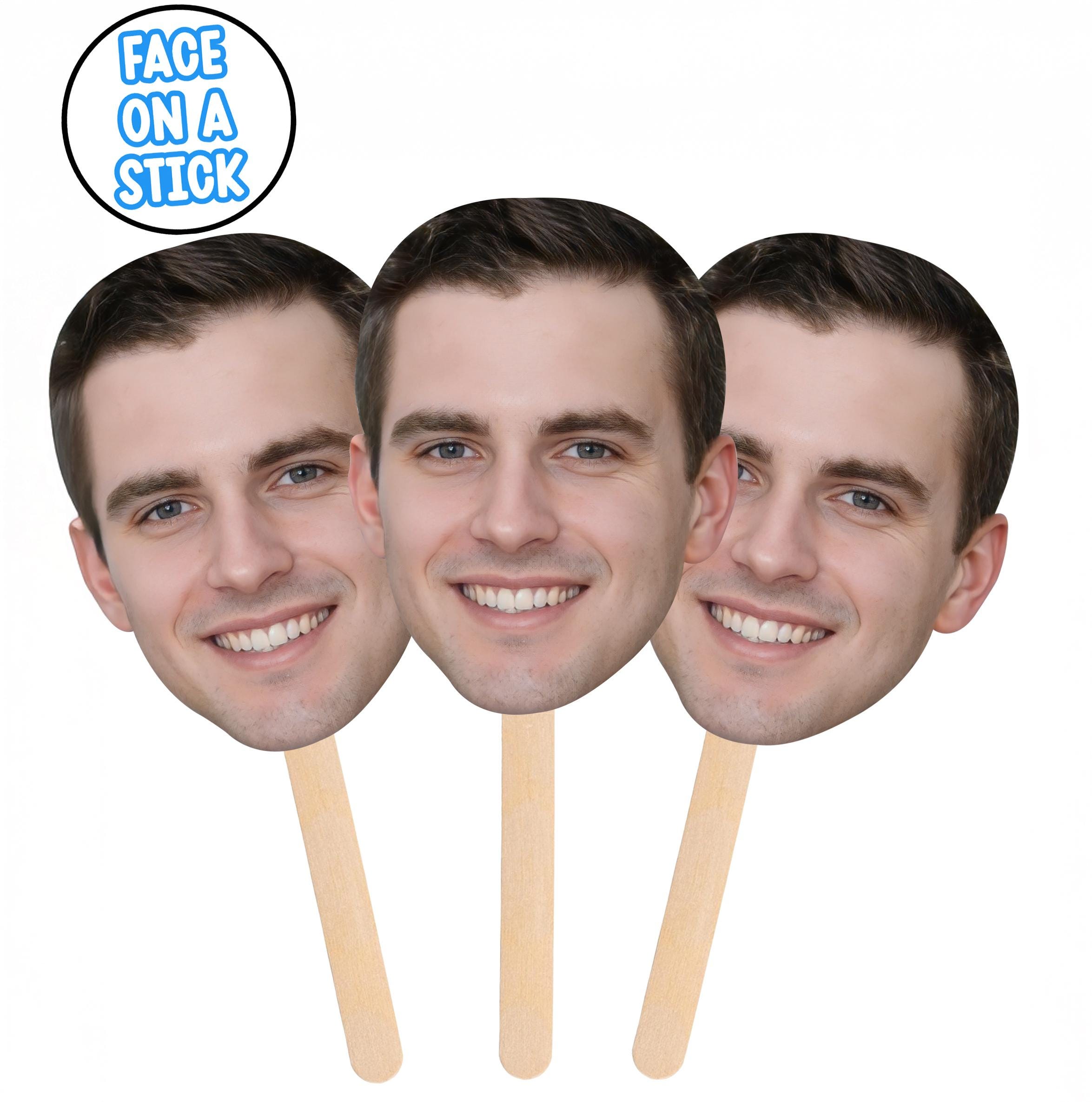 Custom Face on A Stick, Big Head Cutouts for Celebrations, Events - Etsy
