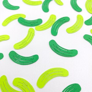 Pickle Confetti, Pickle Baby Shower Decor, Green Table Scatter, Paper ...