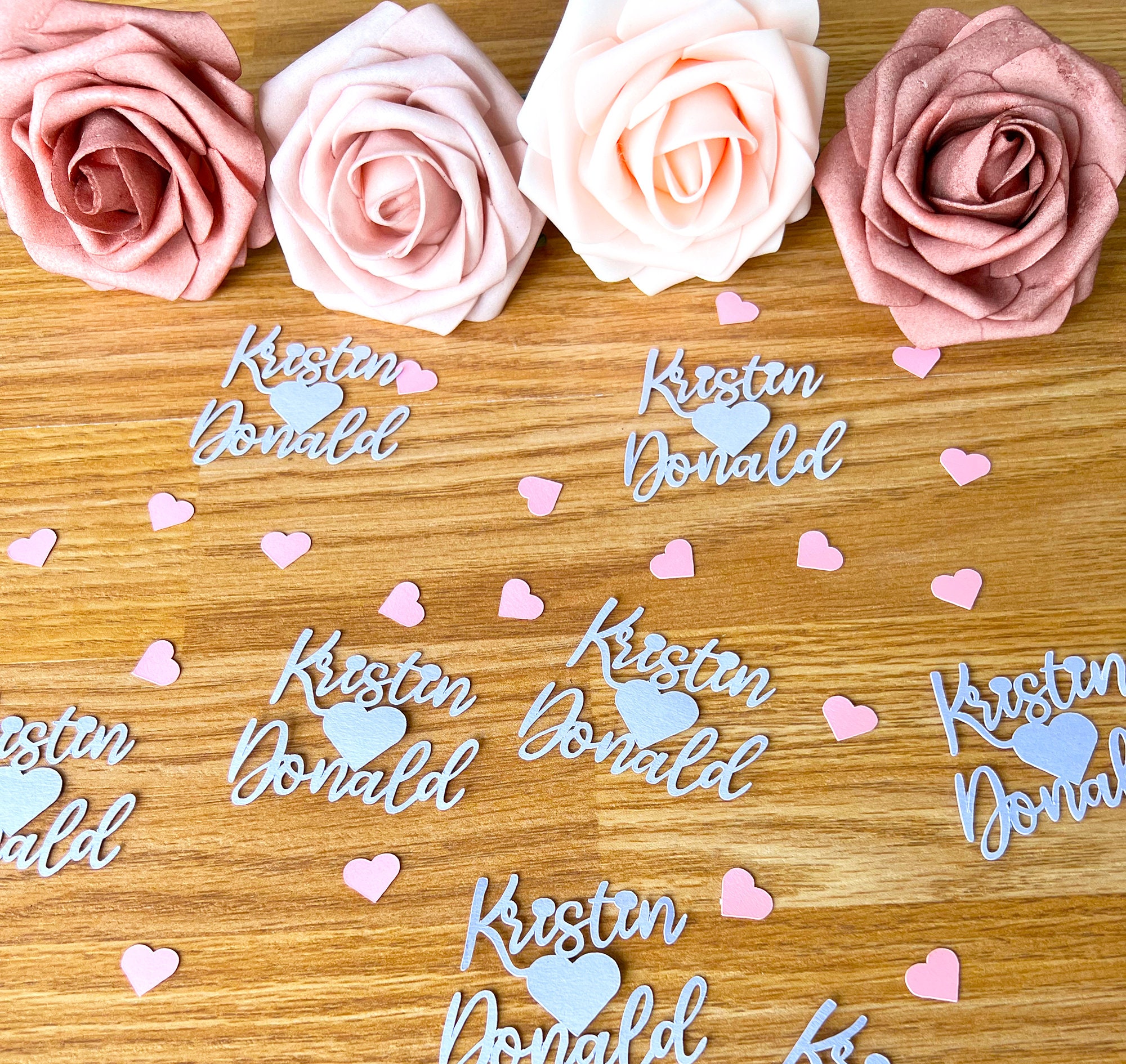 Custom Name Confetti Wedding Confetti Personalized Confetti - Etsy