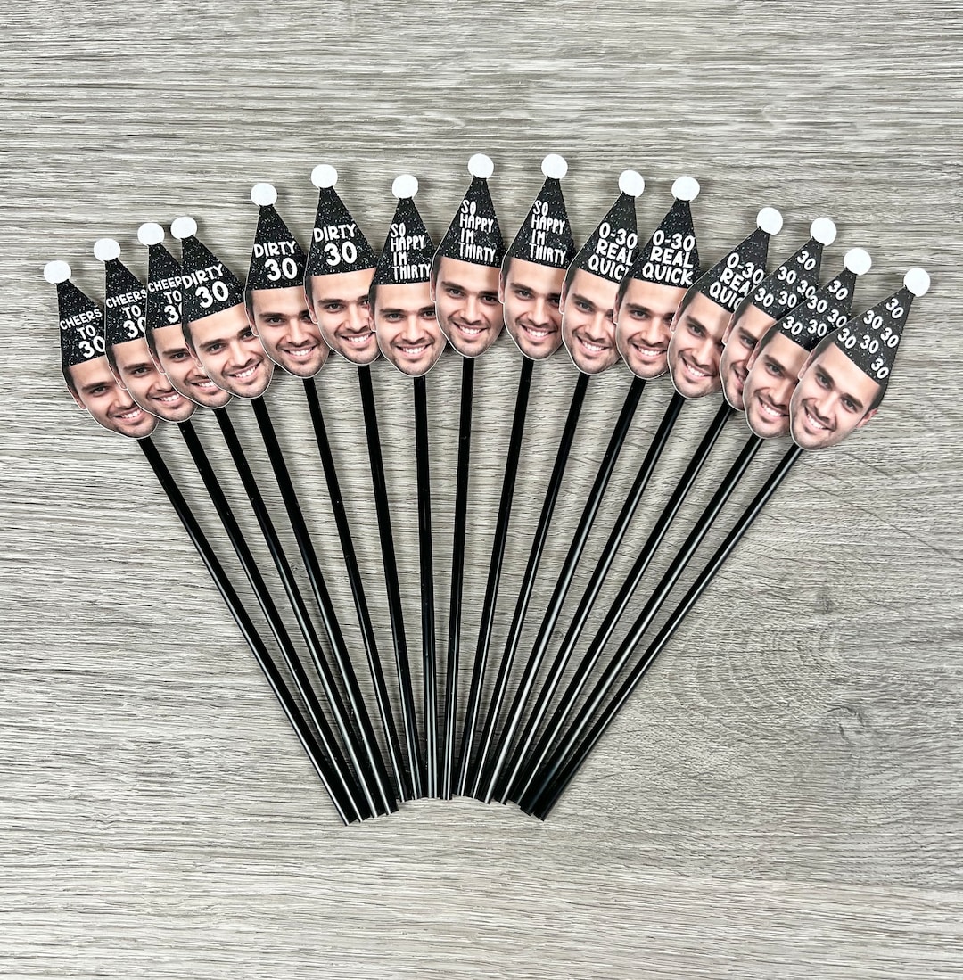 Custom Face Drink Stirrers, Custom Cocktail Stirrers, Custom Face ...