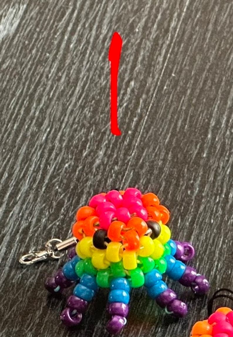 Kandi Bead Octopus - Etsy