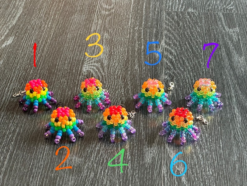 Kandi Bead Octopus - Etsy