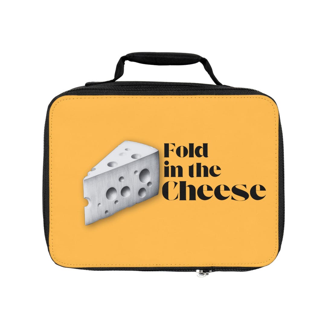Schitt's Creek Fold in the Cheese Lunch Box, Insulated, Zipper Closure ...
