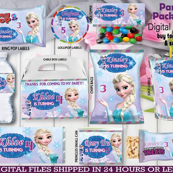 Frozen Candy - Etsy