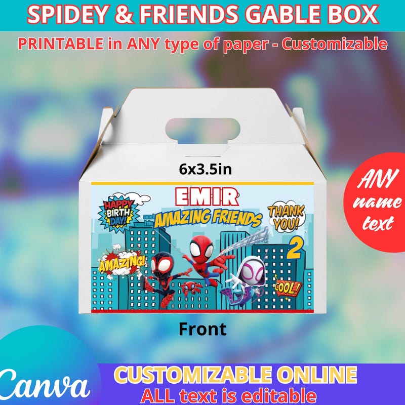 Spidey Logo - Etsy