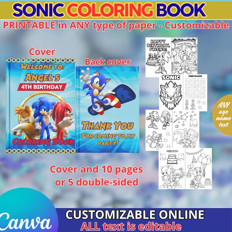 Sonic Game Display - Etsy