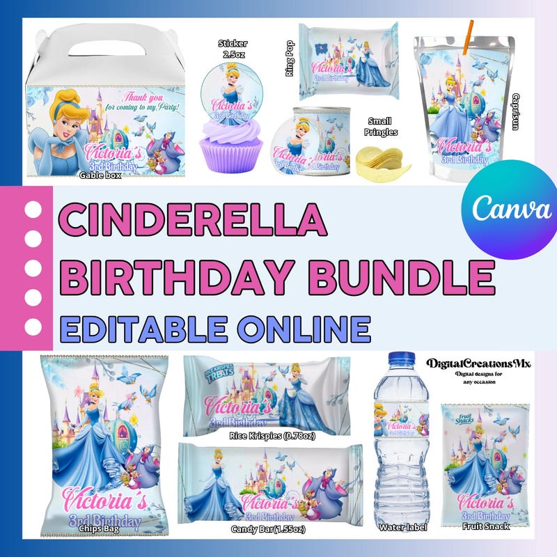 Cinderella Candy Box - Etsy