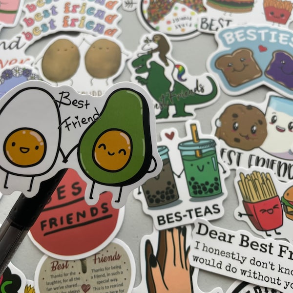 Best Friend Sticker - Etsy