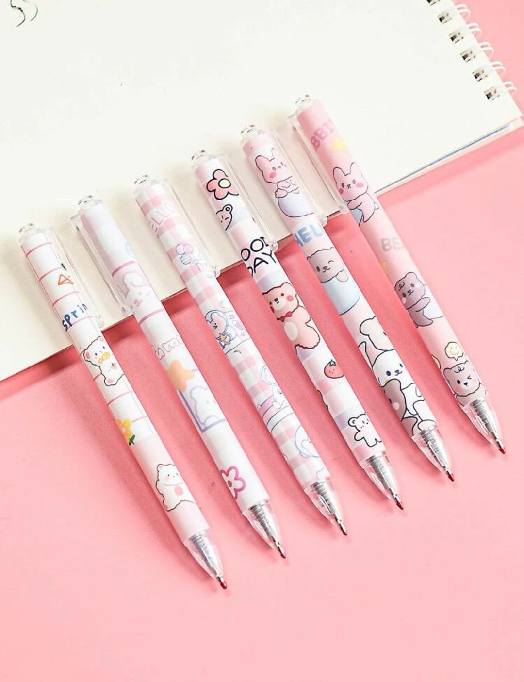 Kawaii Bear Pen, Bear Pen, Bear Stationary, Cute Bear Pens - Etsy