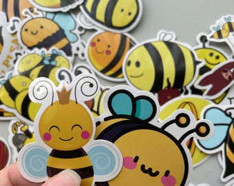 Bee Sticker | Etsy