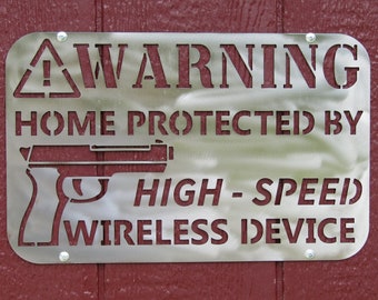 Home Protected Sign - Etsy