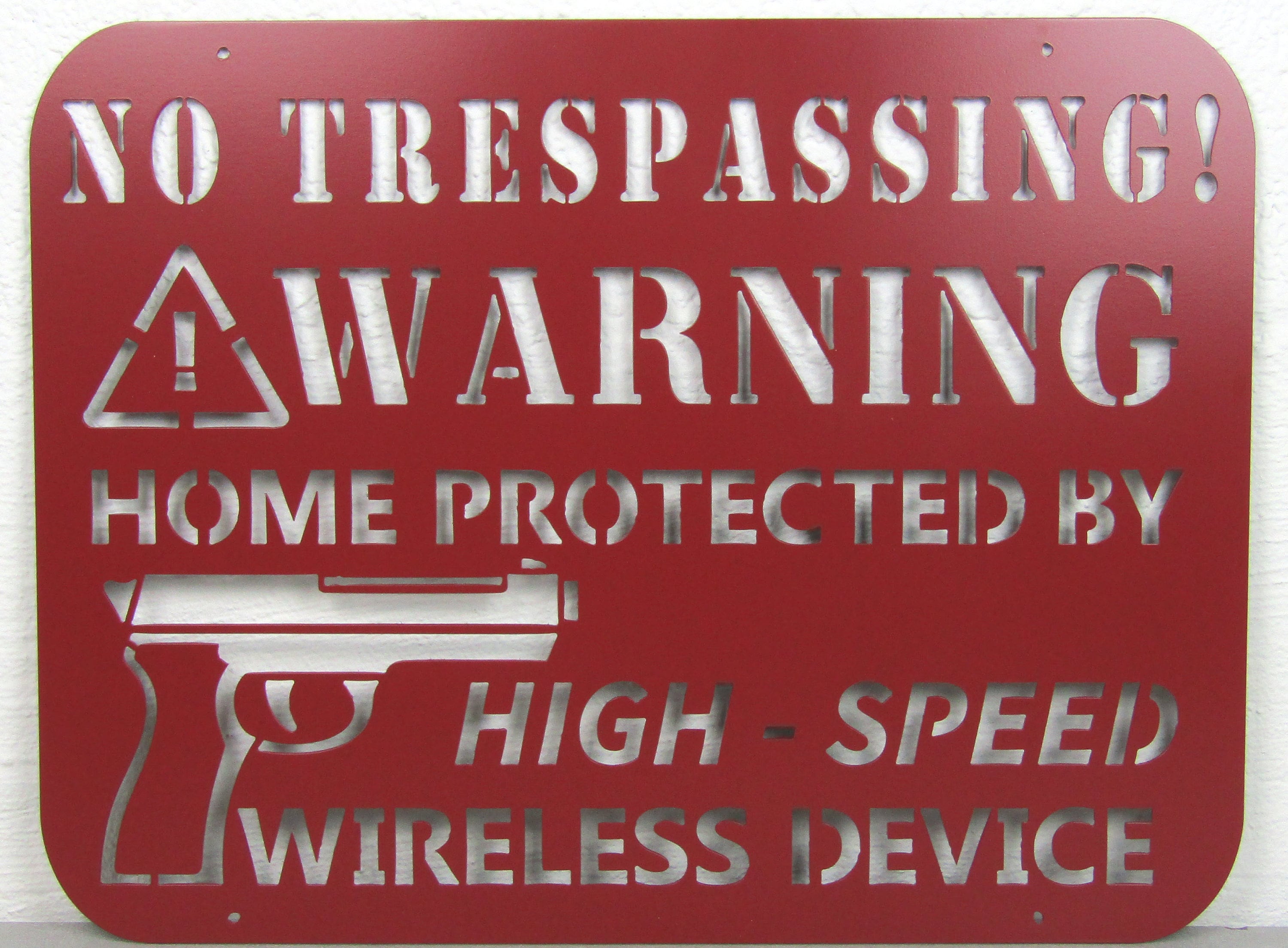 No Trespassing! Home Protected by High Speed Wireless Device - Second ...