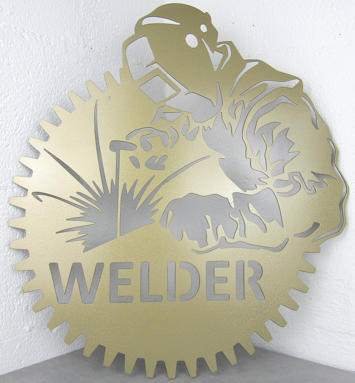 Welder Welding Metal Sign Handmade Plasma Cut Hand - Etsy