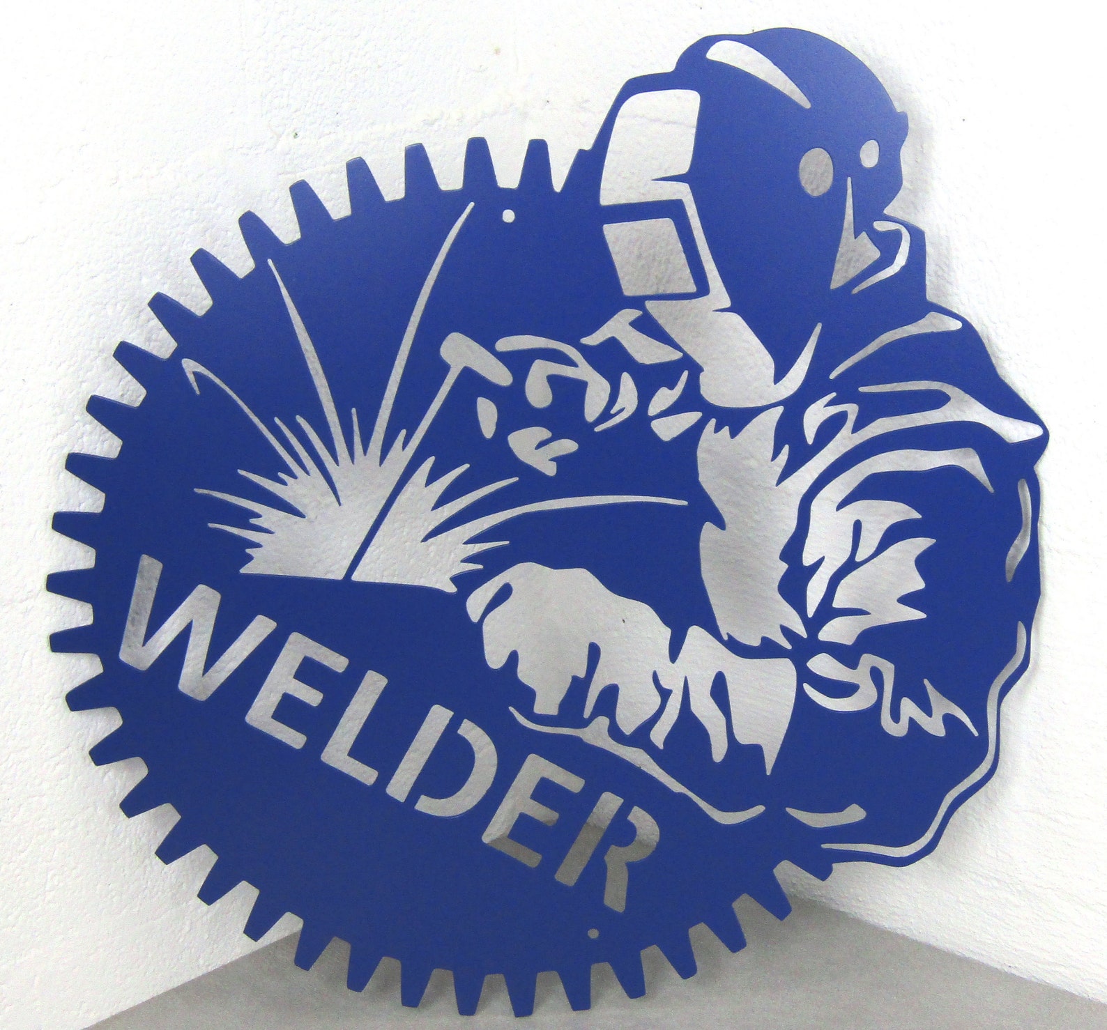 Welder - Welding - Metal Sign - Handmade - Plasma Cut - Hand Finished ...
