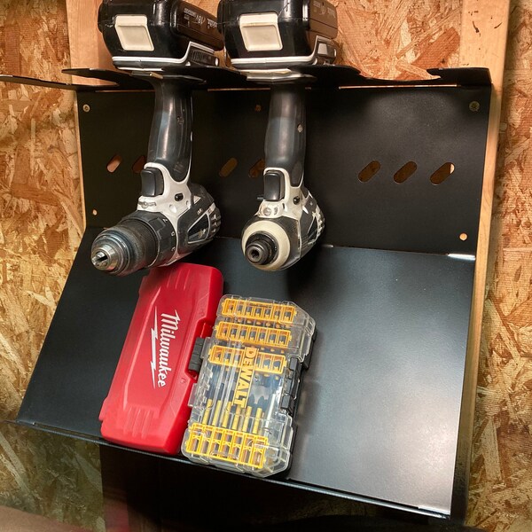Cordless Tool Shelf - Etsy