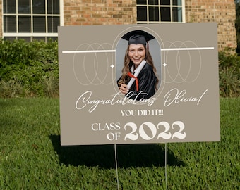 Cute Custom Senior Graduation Yard Signs | Etsy