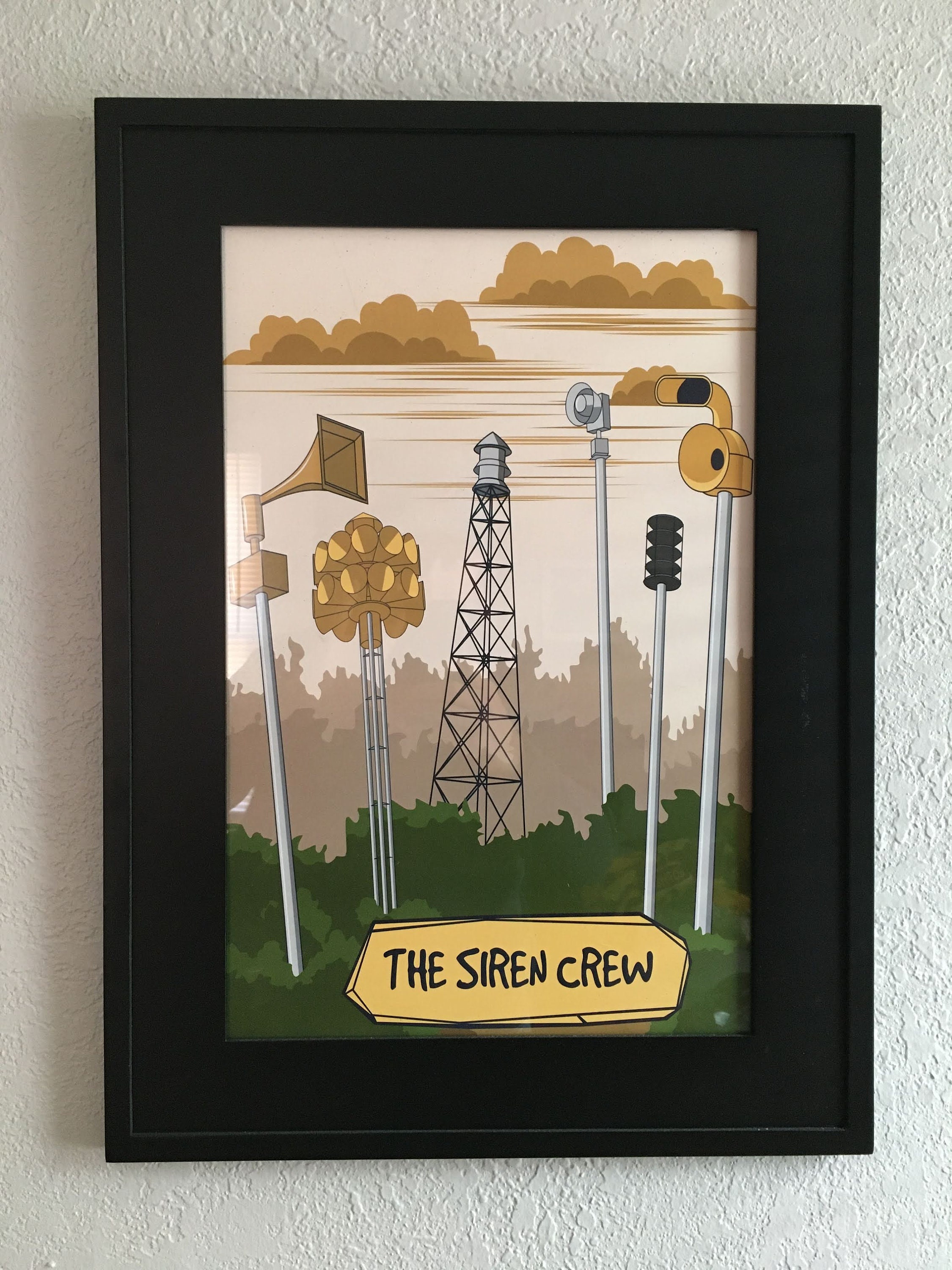 Tornado Siren Crew Poster - Etsy