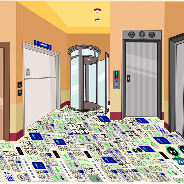 Elevator Sign - Etsy