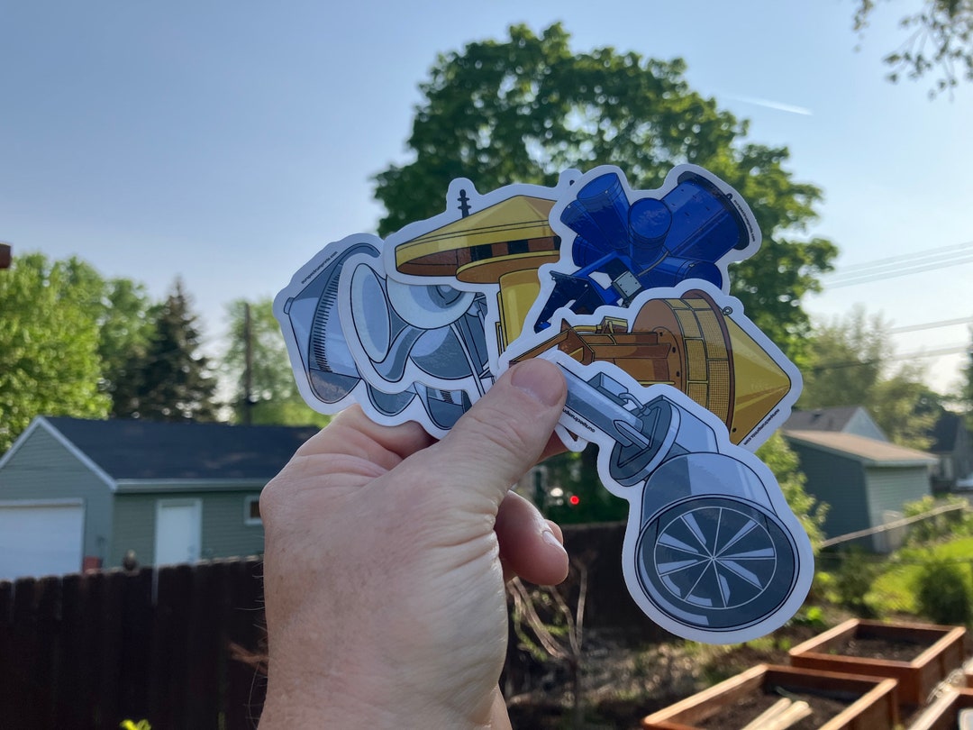 Tornado Siren Sticker Pack 4 : the Final Series - Etsy