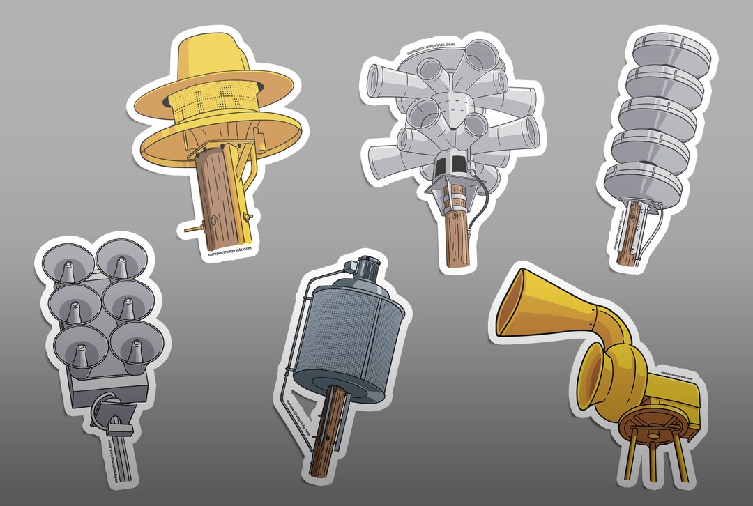 Tornado Siren Sticker Pack II - Etsy