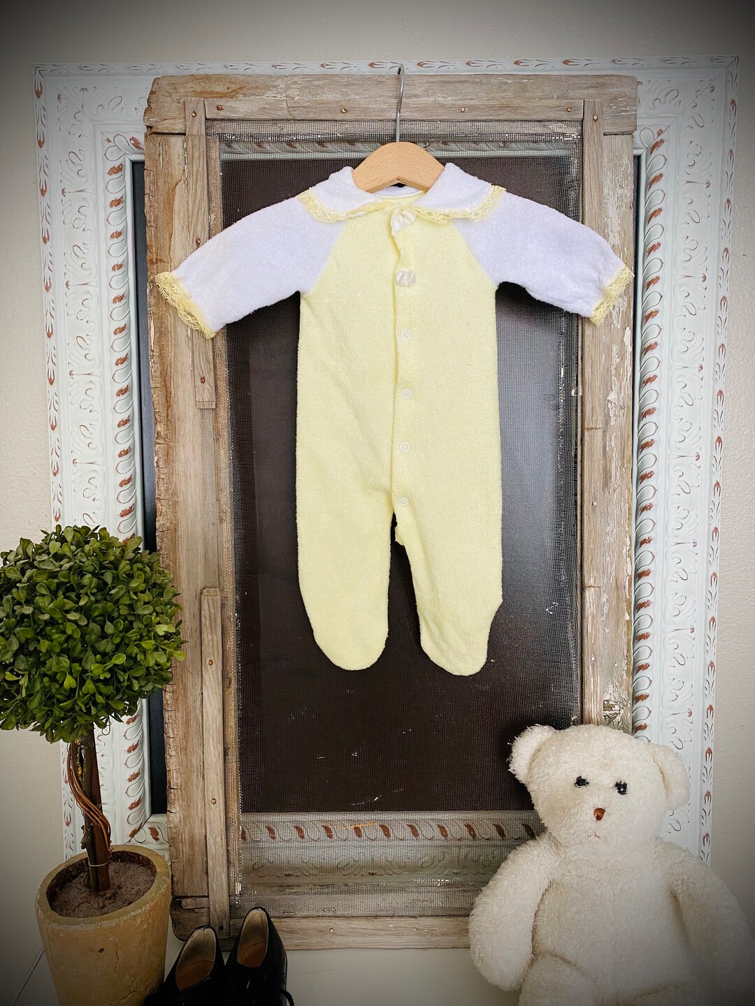 Vintage Baby Clothes, Old Farm Outfit, Infant Outfit, Old Infant ...