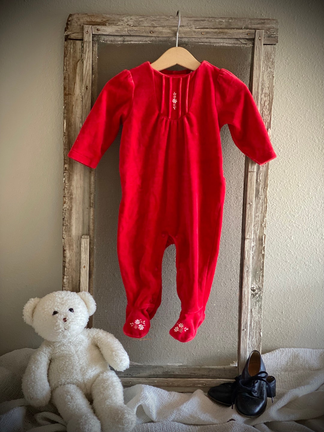Vintage Baby Girl Outfit, Old Farm Outfit, Infant Outfit, Old Infant ...