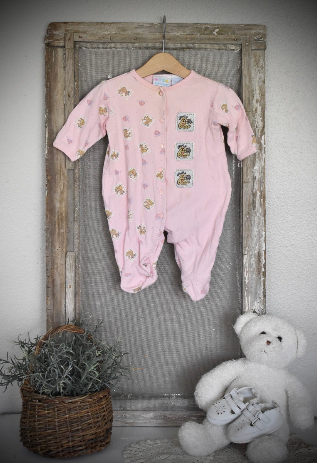 Vintage Baby Girl Outfit, Old Farm Outfit, Infant Outfit, Old Infant ...