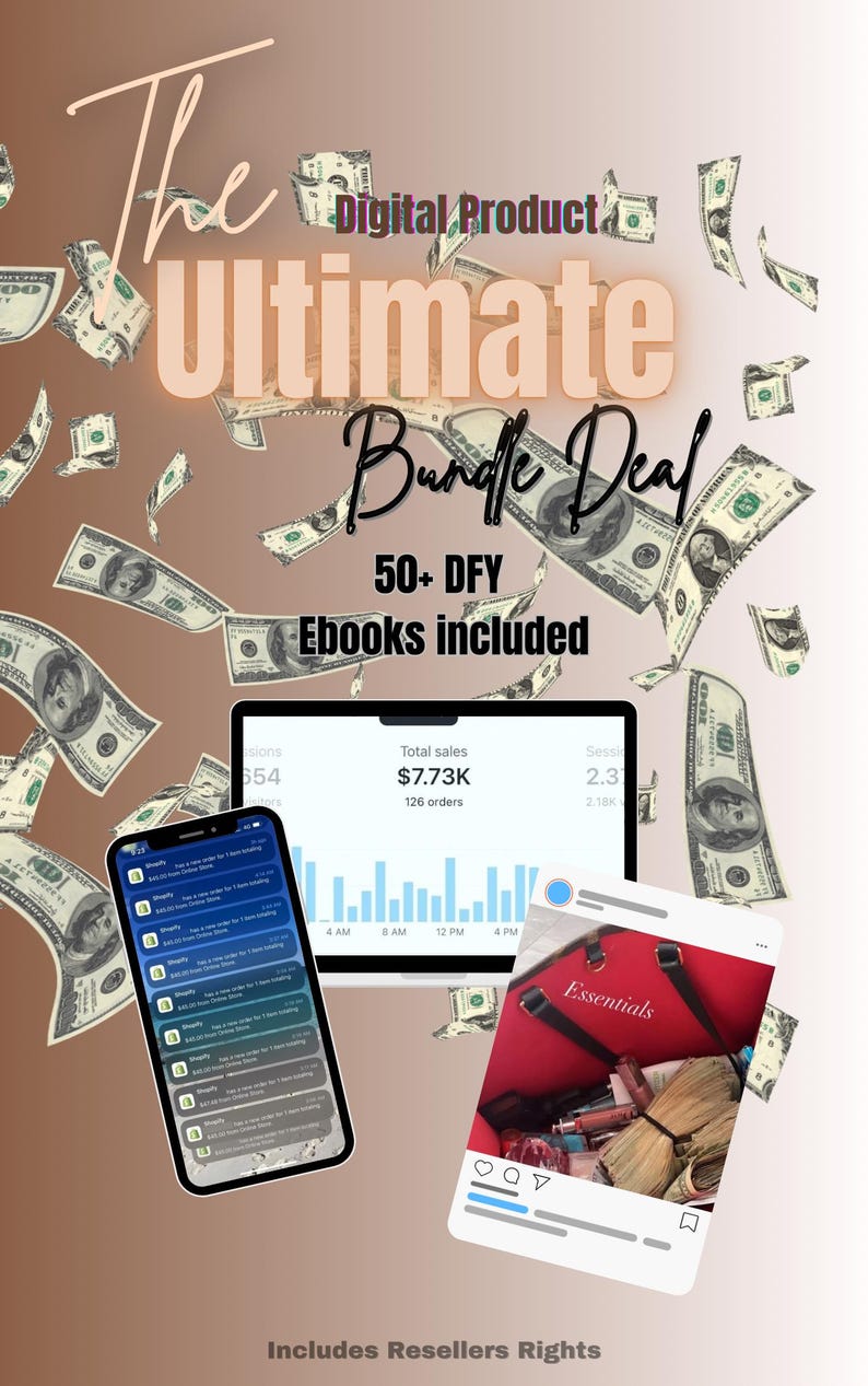 The Ultimate Digital Product Bundle - Etsy