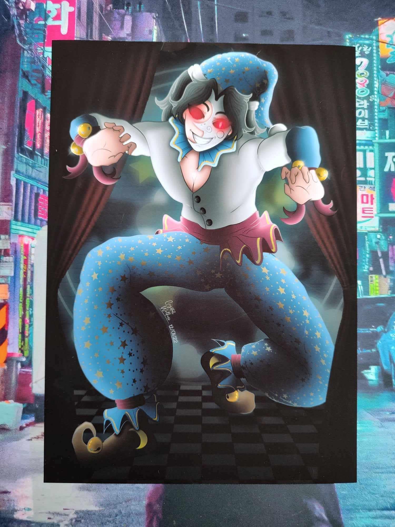 FNAF Moondrop Fanart Five Nights at Freddy Matte Art Print - Etsy UK