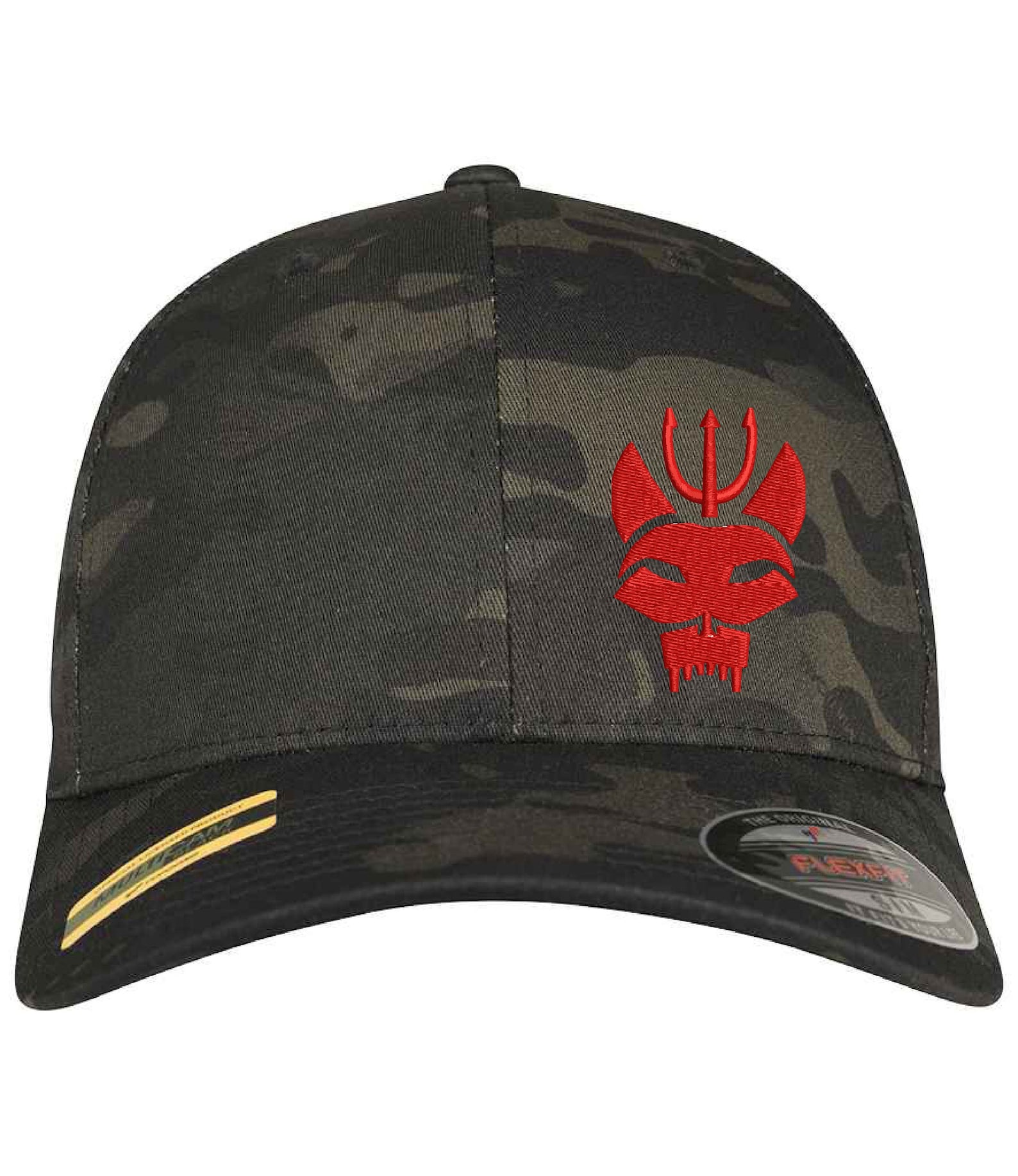 US NAVY SEAL Team 6 Six Cap Hat Multicam Flexfit Yupoong Cap, Logo ...
