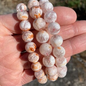 Snowflake PHANTOM QUARTZ Bracelet - Crystal Lover Gift - Manifestation ...