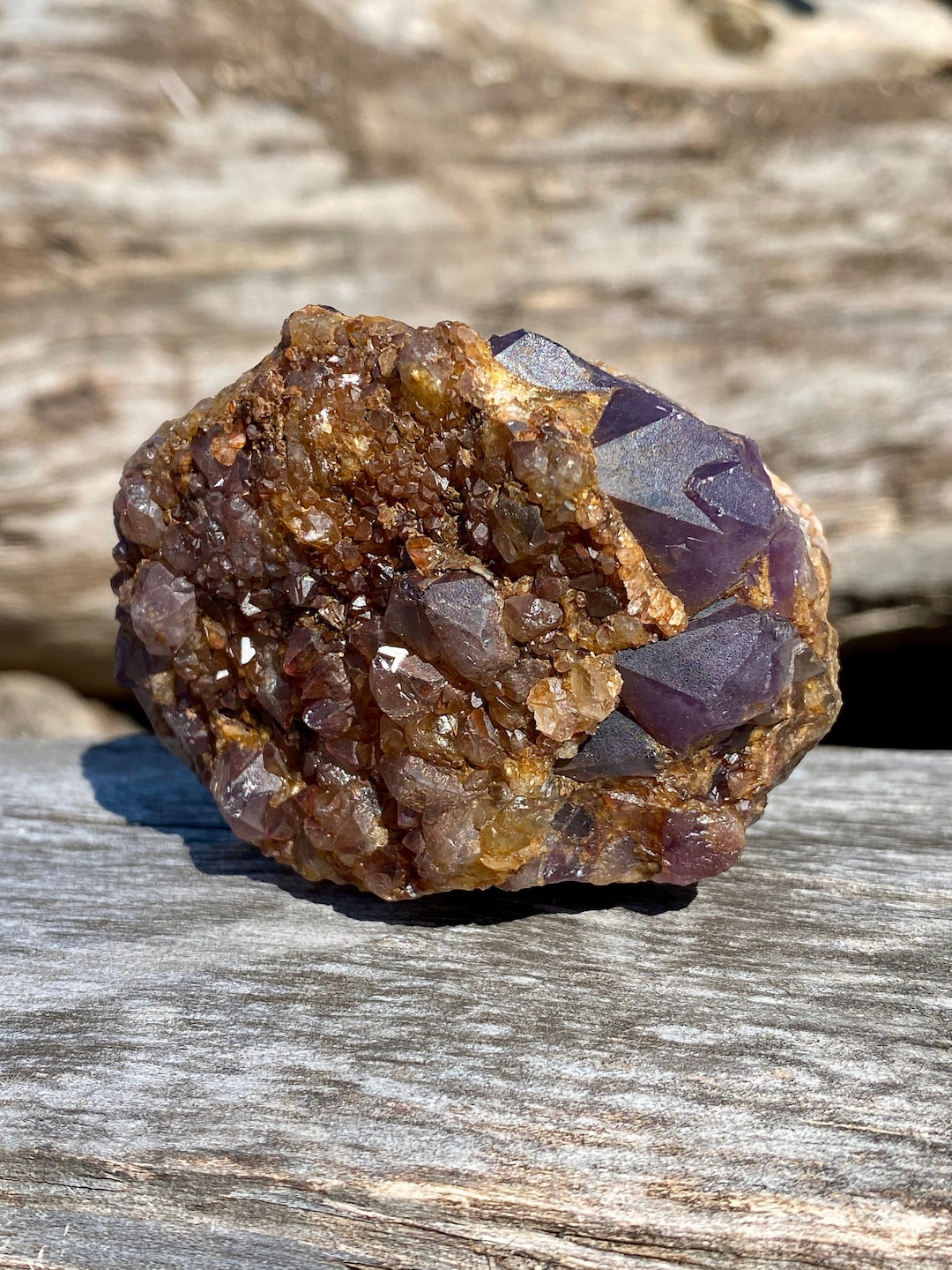 Alien Amethyst - Hematite Included Amethyst - Psychic Crystal ...