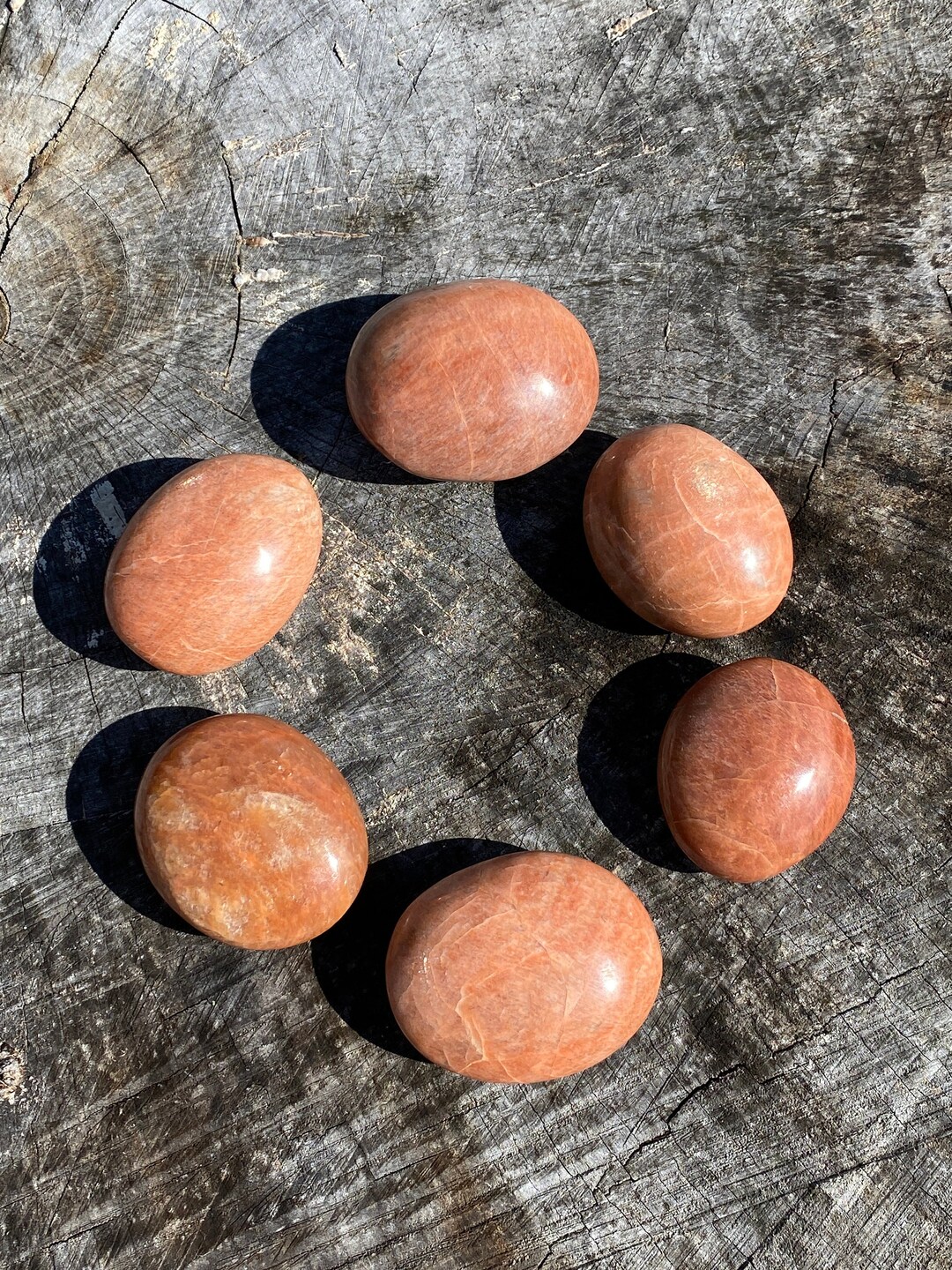 Suntone Palm Stone Meditation Crystal Joyful Energy Solar Plexus Stone ...